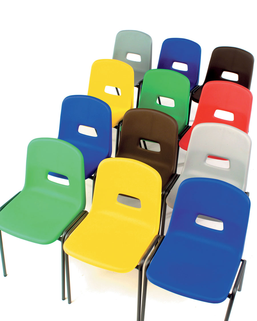 Remploy GH20 Plastic Stacking Chair